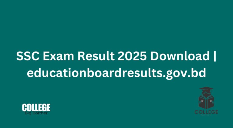 SSC Exam Result 2025 Download | educationboardresults.gov.bd - Collegebbro